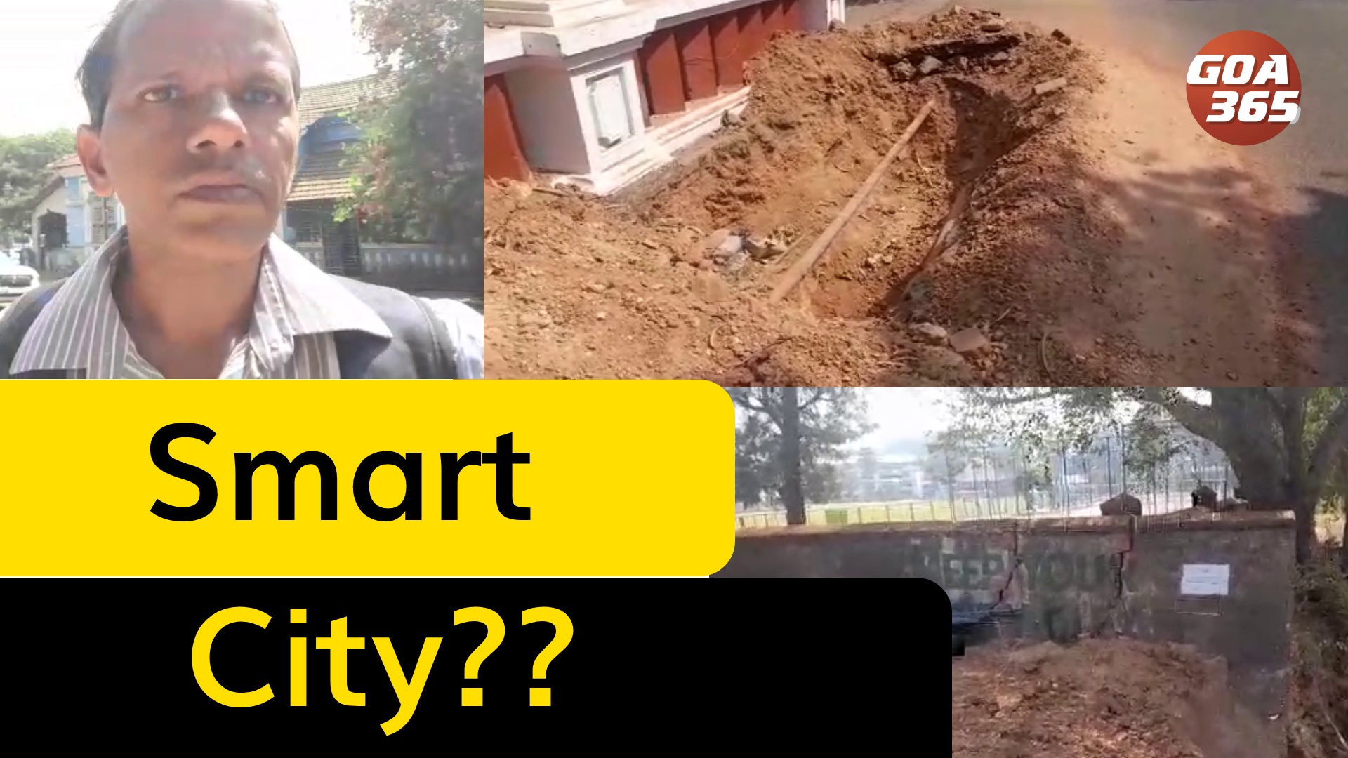 PANJIM SMART CITY: School compound nears collapse amid merciless ...