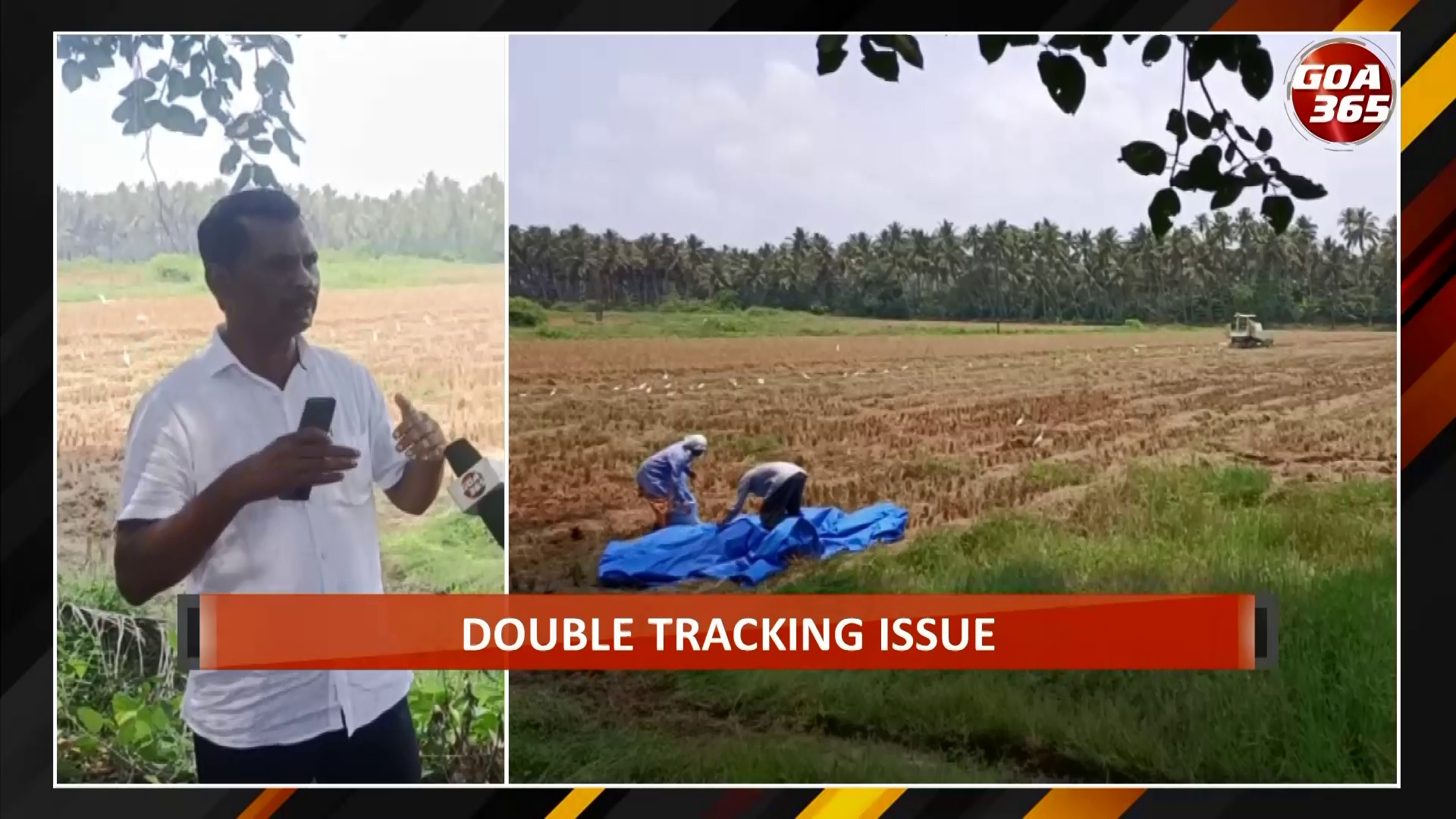 Double tracking will not cause problems to farmers: MLA